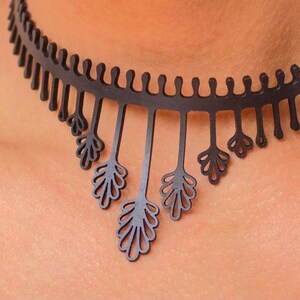 Rubber Choker | Recycled Jewellery | Contemporary Jewelry | Gift for ...