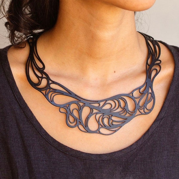 Rubber Necklace - Etsy