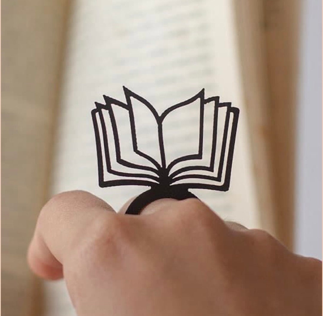 Lightweight Recycled Rubber Book Ring - by Design Tun - Etsy