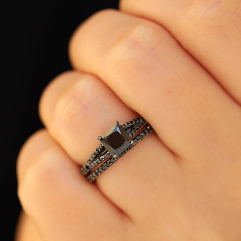 Goth Matching Ring - Etsy