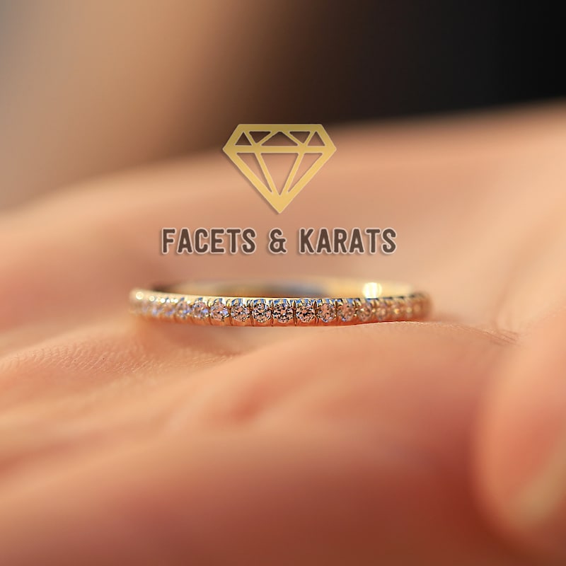 Eternity Band Side Diamond - Etsy