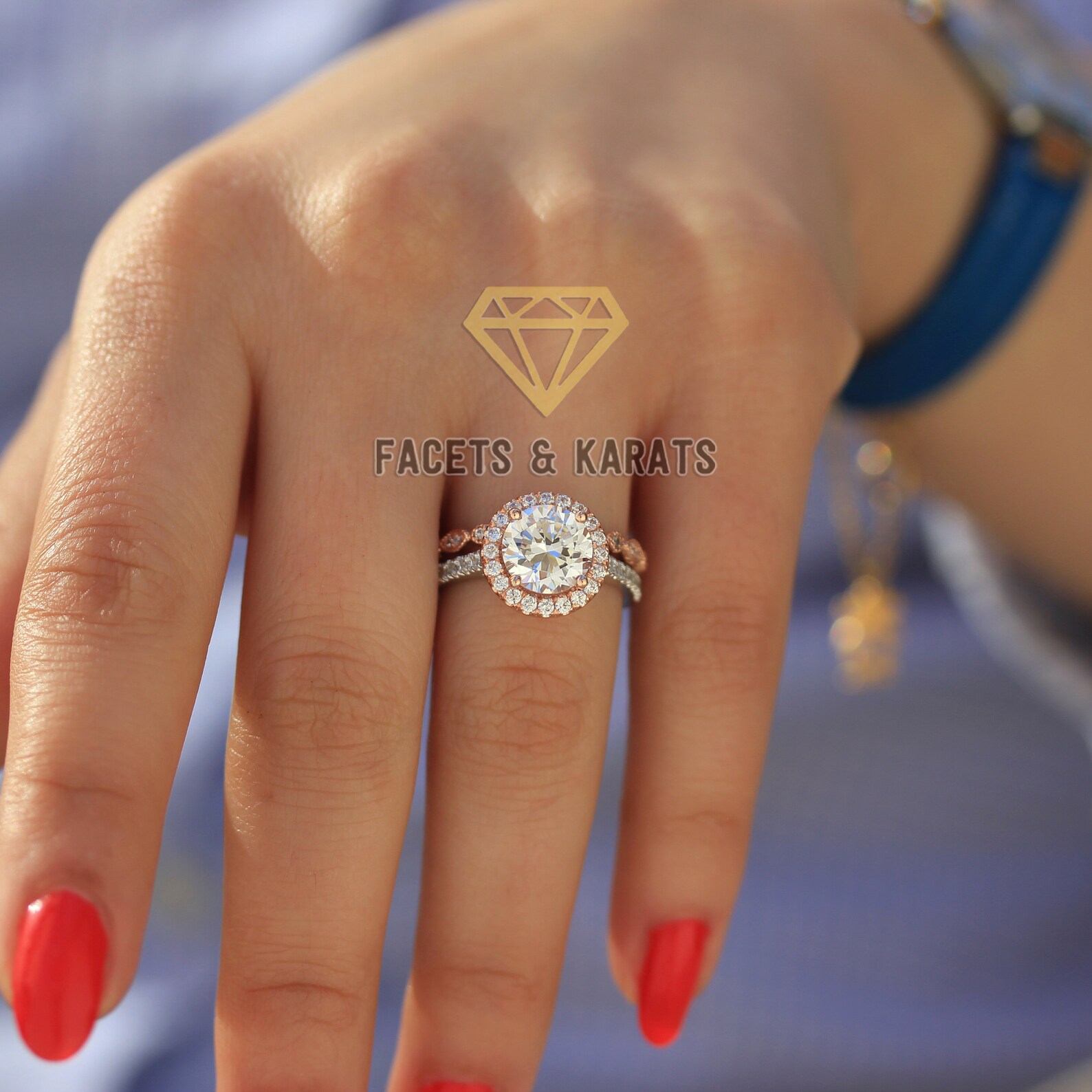 3 Carat Ring Set Womens Wedding Ring Wedding Band Engagement - Etsy