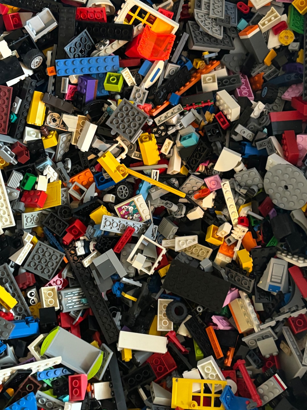 Lego Parts Pieces Lot Bulk 1000+ Multi Color Bricks Plates Tiles ...