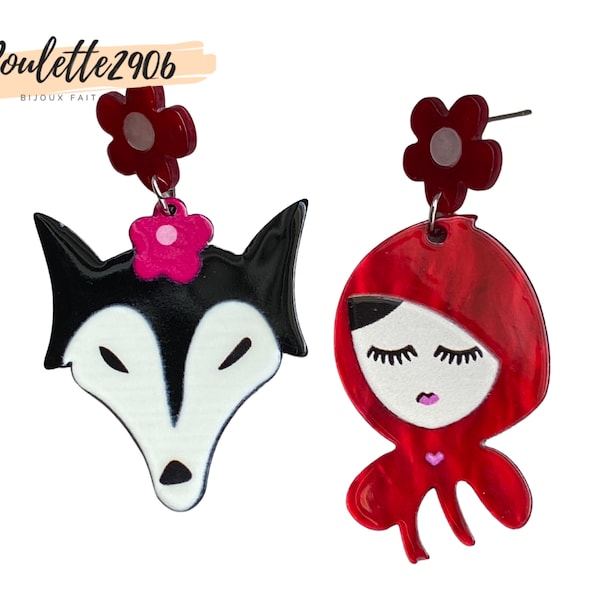 Red Riding Hood Jewelry - Etsy