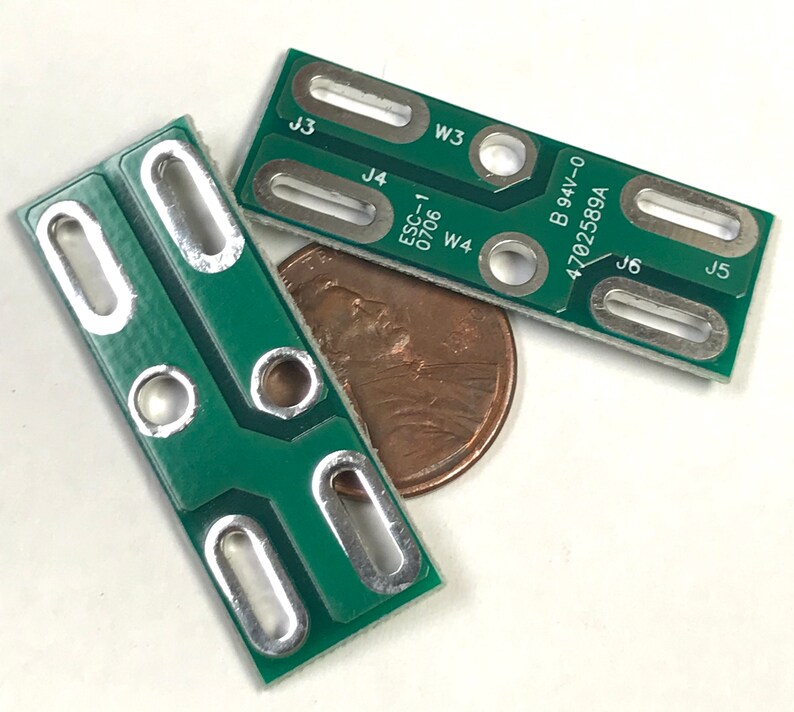 Vintage RECYCLED Printed Loose Circuit Board PCB Green - Etsy