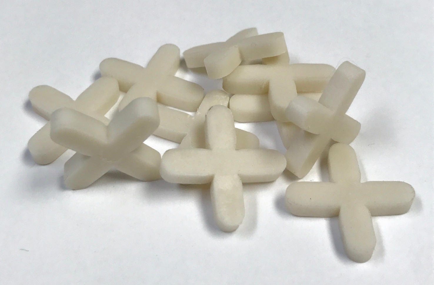 Vintage RECYCLED White Plastic X-shapes Upcycled Steampunk | Etsy