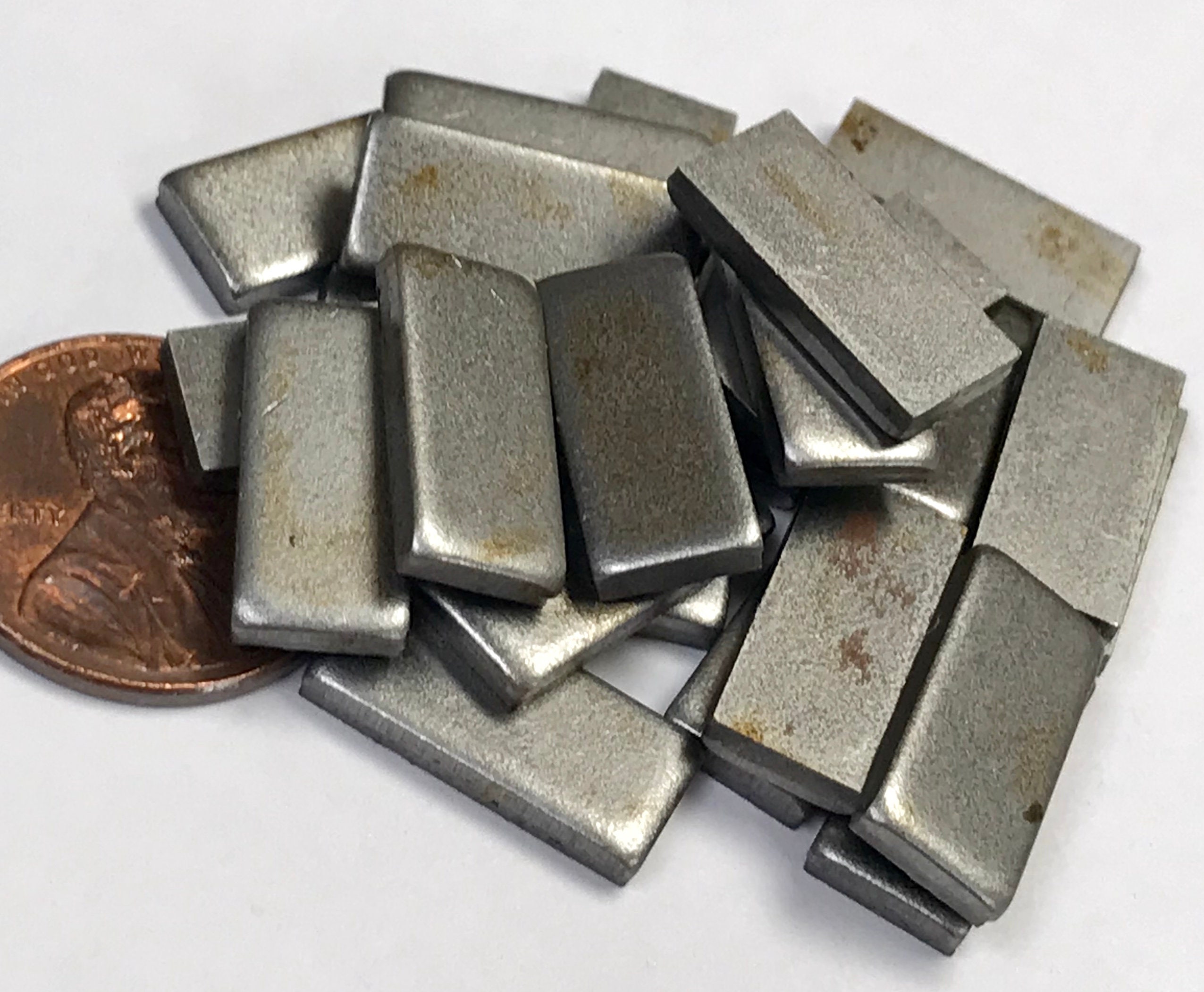 Recycled SCRAP STEEL Round BARS Industrial Vintage Steampunk | Etsy