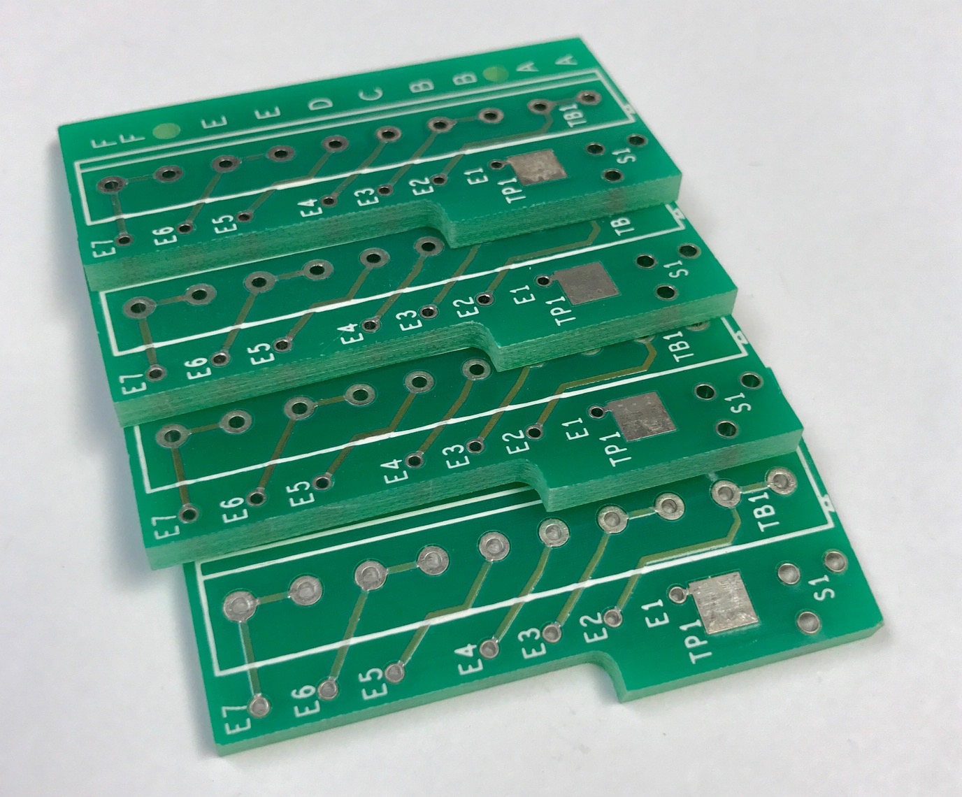 RECYCLED Loose Printed Circuit Board PCB Green Silver | Etsy