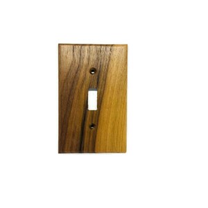 REAL Wood Switch Plate Cover Rustic Light Switch Cover Light Wall Plate ...