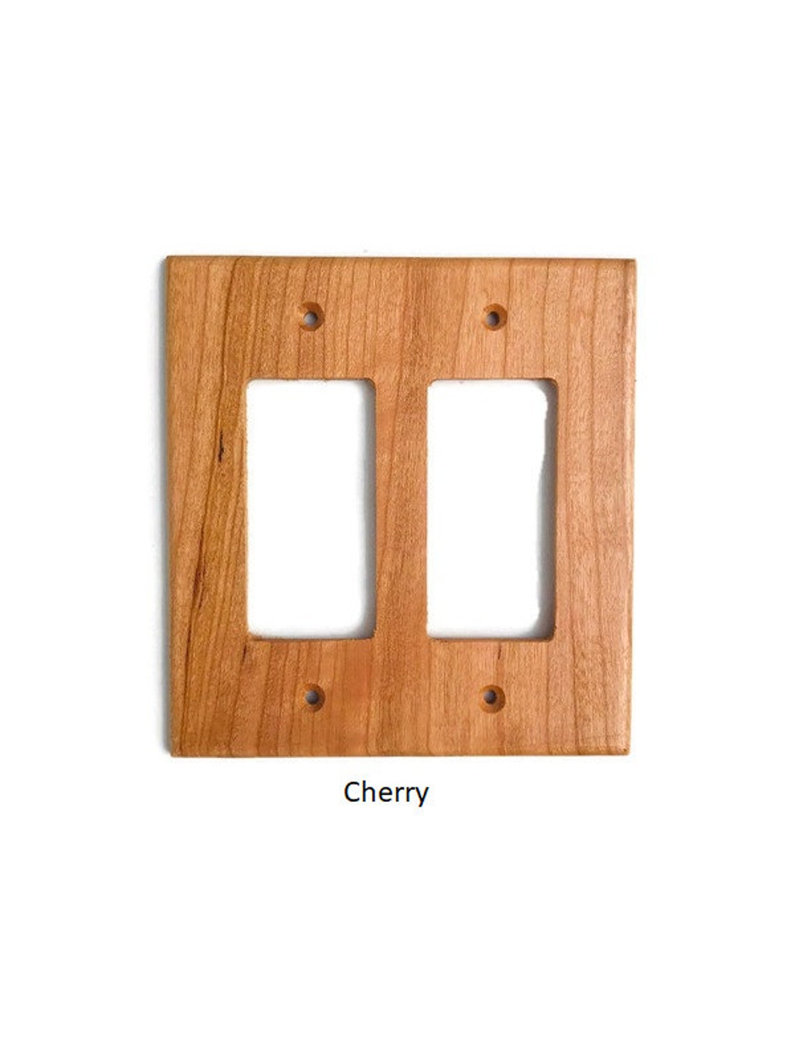 Double Decora Switch Plate Cover Rustic Light Switch Cover | Etsy