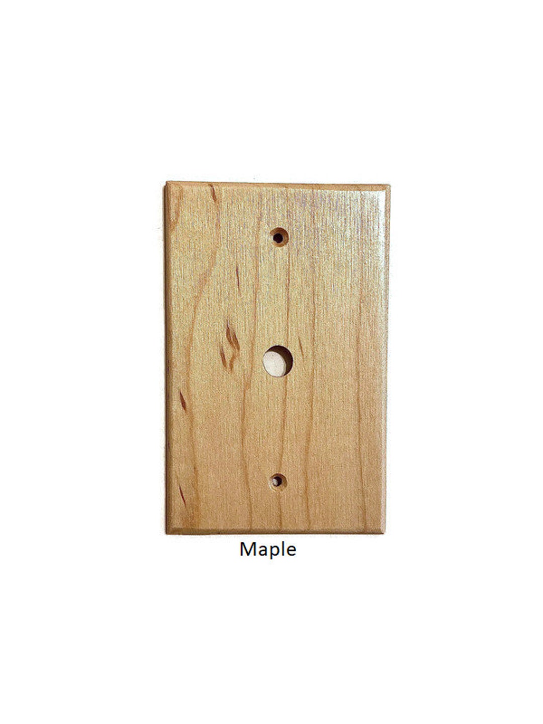 Coaxial Wall Plate Cover Coax Switch Plate Wall Plate Wooden Wall Plate ...