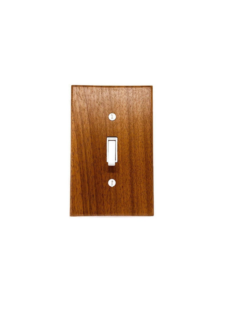 5 Pack of Single Switch Plate Cover Rustic Light Switch Cover - Etsy