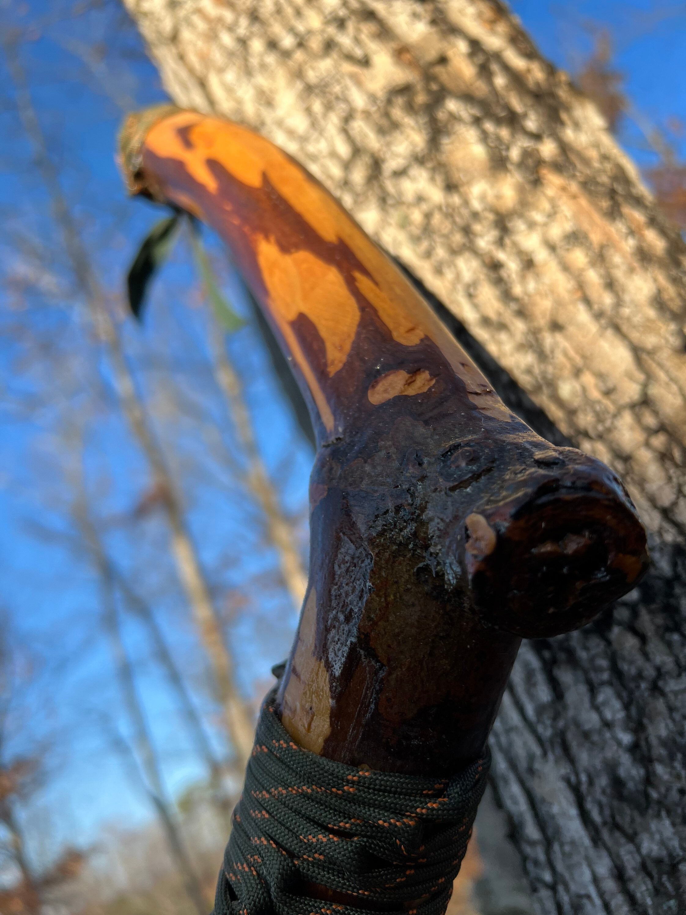 Green Diamond Crook Wizard Staff for Cosplay, Hiking, Renaissance ...