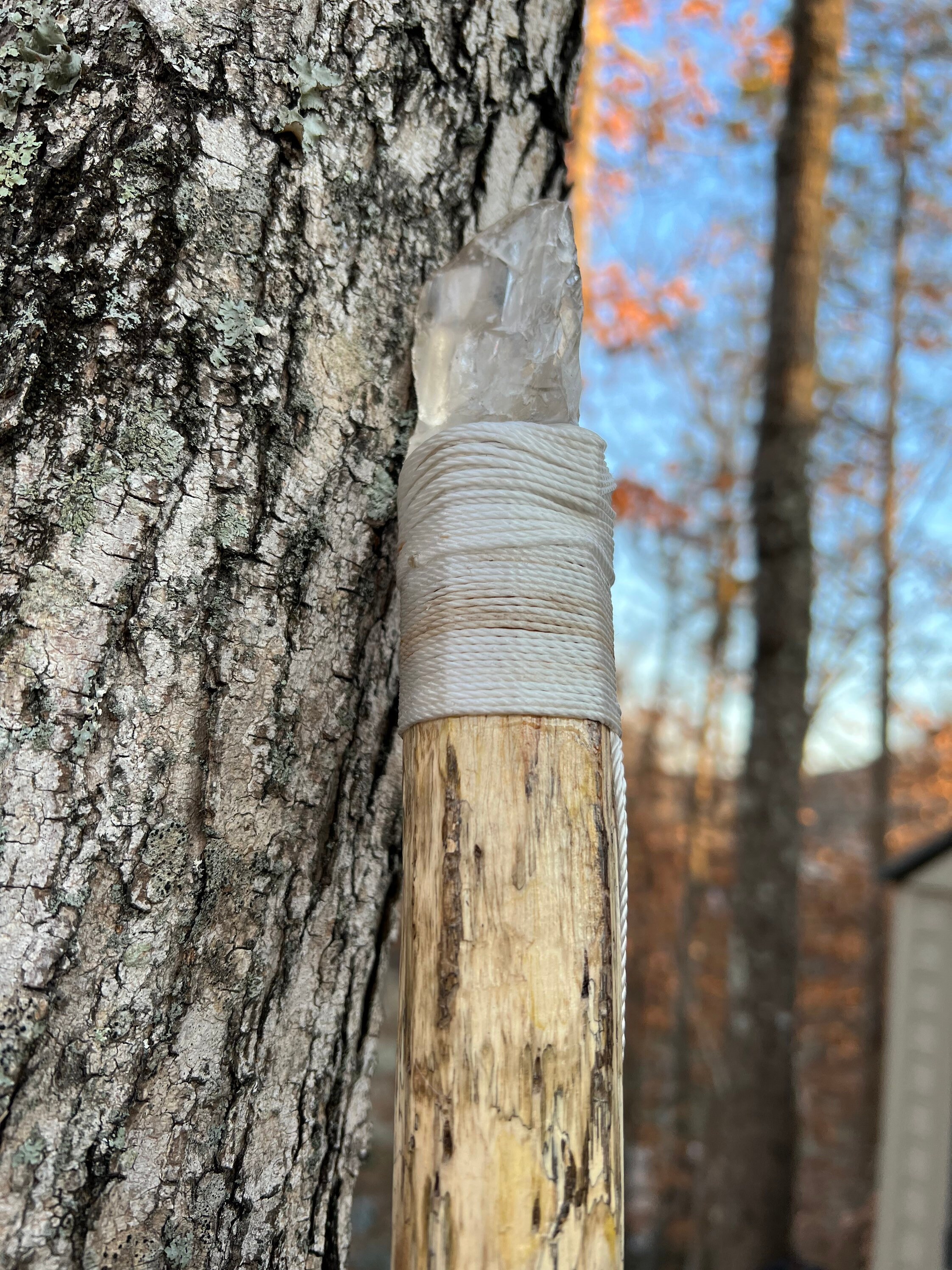 White Wizards Staff for Cosplay, Costume, Renaissance Festival, Art ...