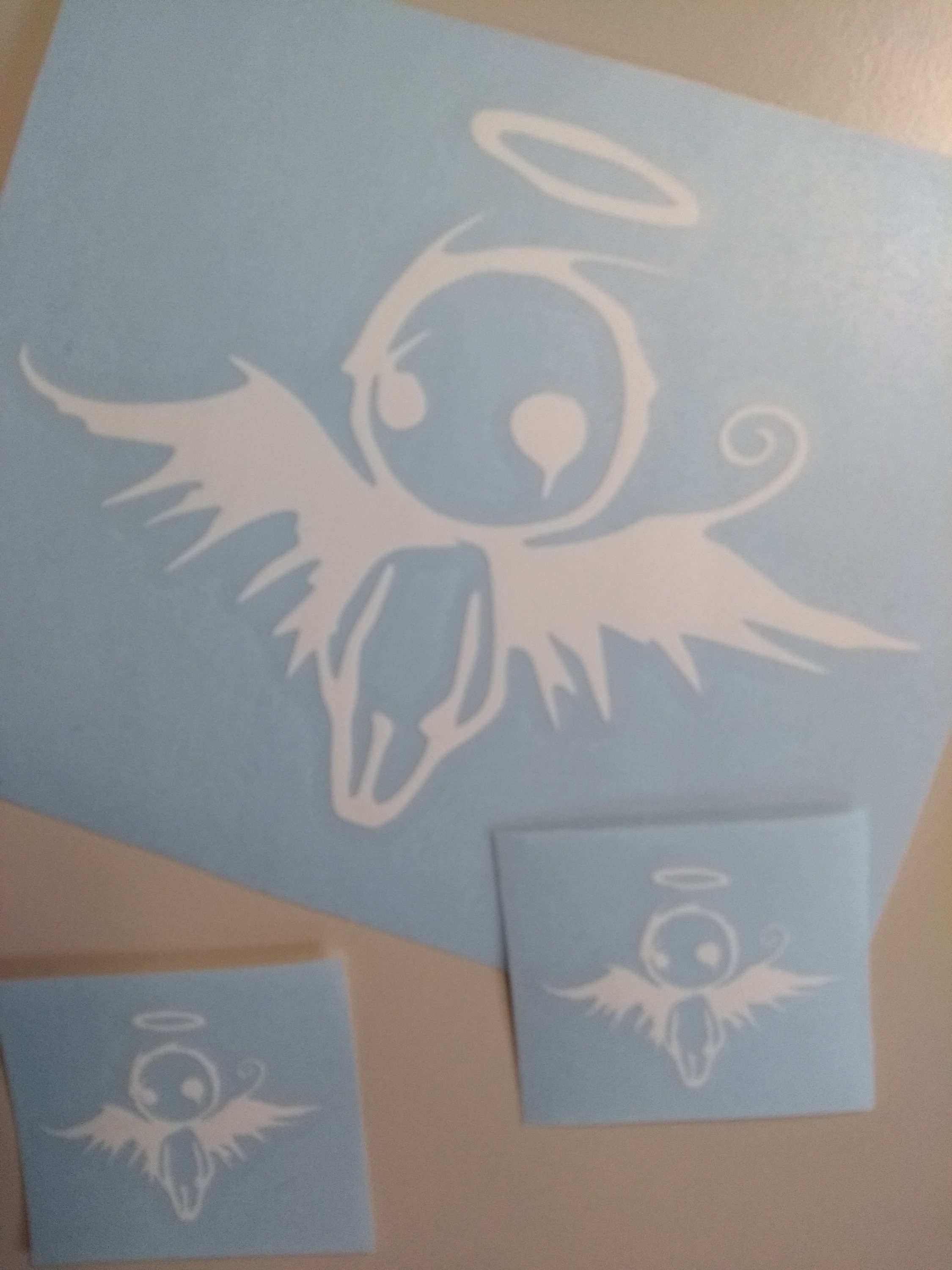 Angel Goth Vinyl Decal / Dark Sad Angel Sticker / Gothic - Etsy