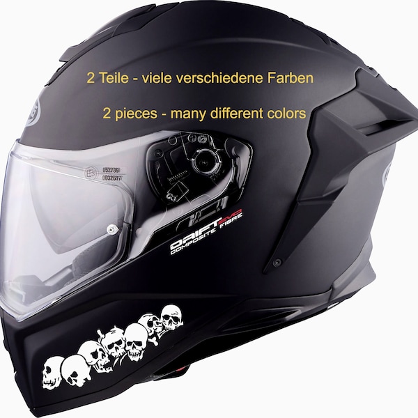 Skull Motorcycle Helmet - Etsy