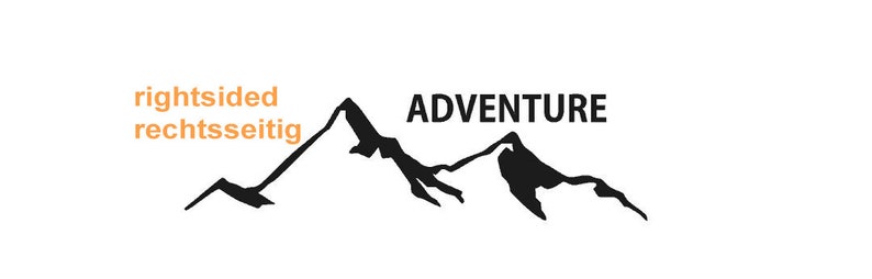Mountain Adventure Bike Frame Decal, Vinyl Sticker - Etsy