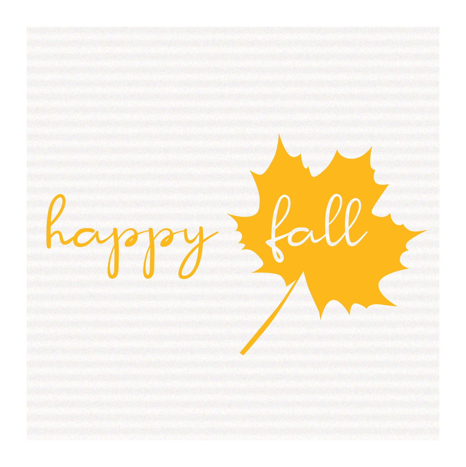 Happy Fall autumn word art lettering SVG / vector / Cut File - Etsy España