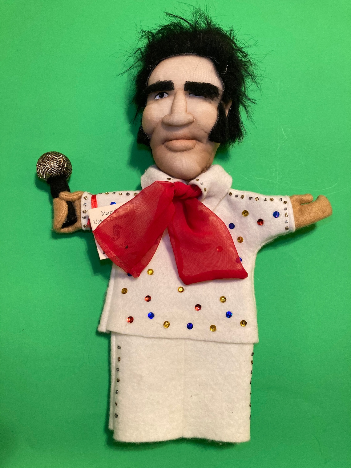 Elvis Presley hand puppet | Etsy
