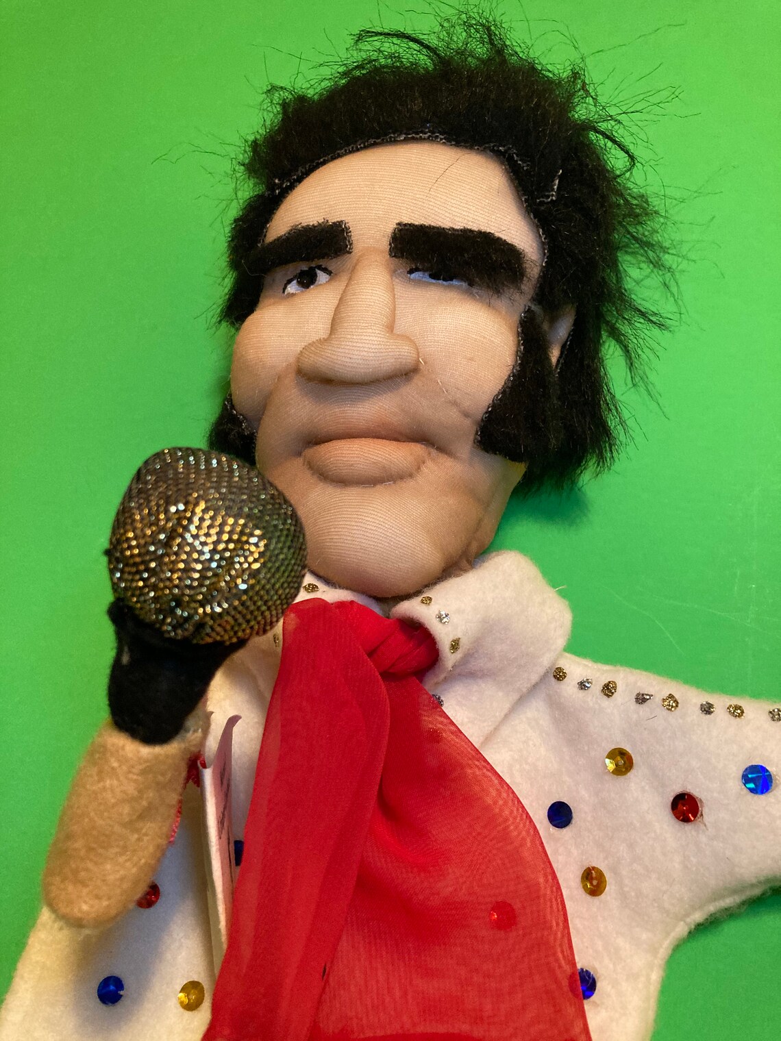 Elvis Presley hand puppet | Etsy