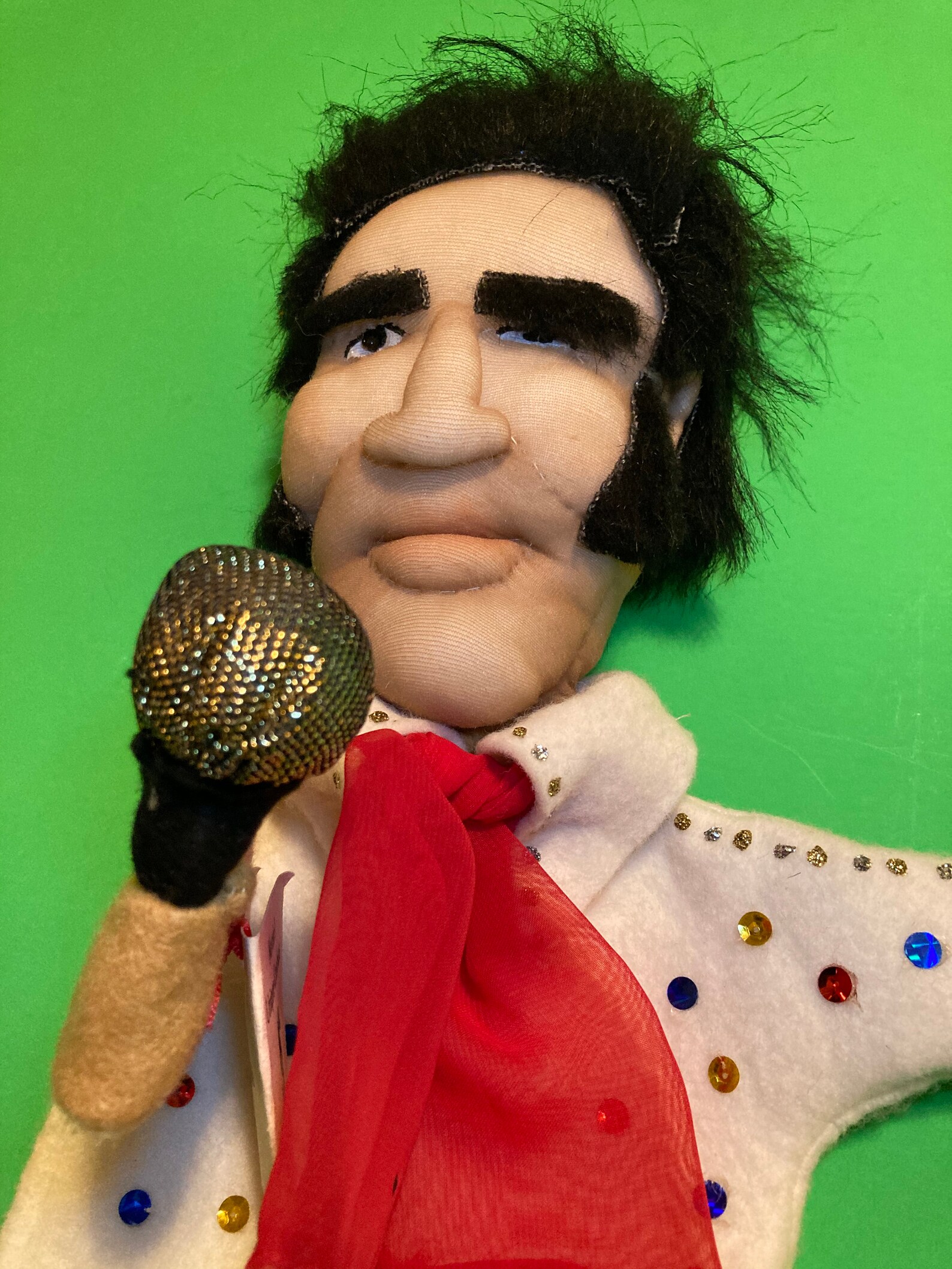 Elvis Presley hand puppet | Etsy