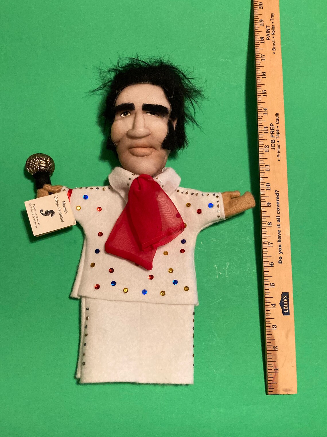 Elvis Presley hand puppet | Etsy