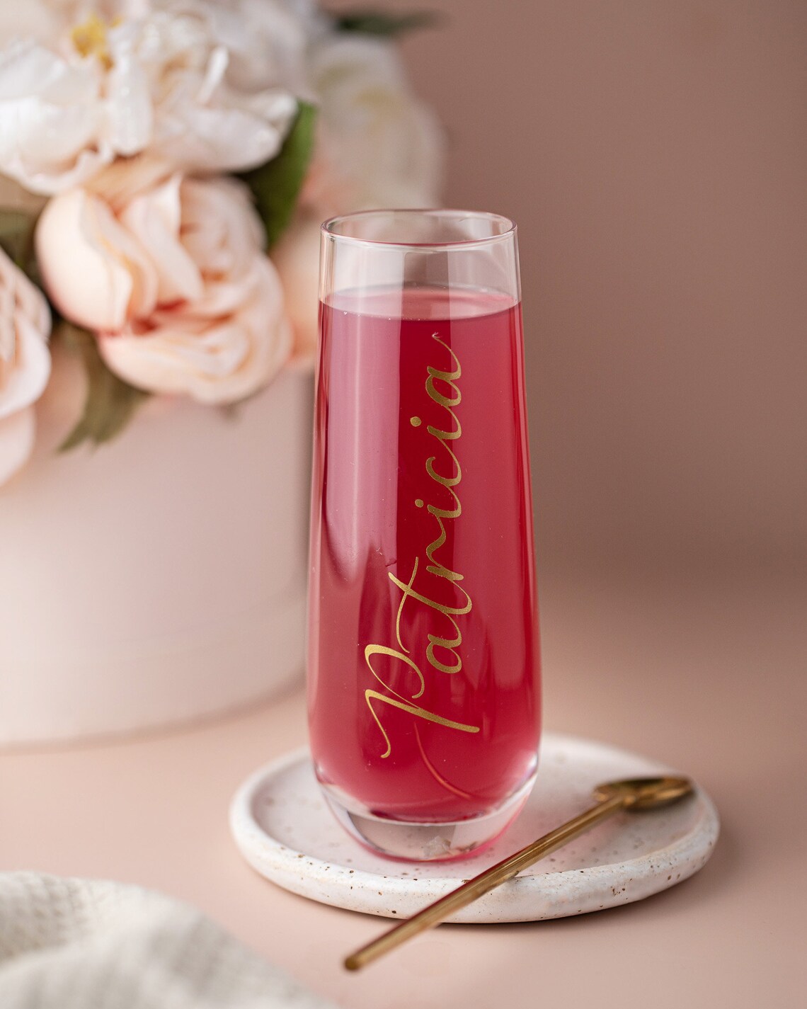 Wedding Flute, Christmas Flute Gifts Bride Champagne Flute - Bride Wine ...