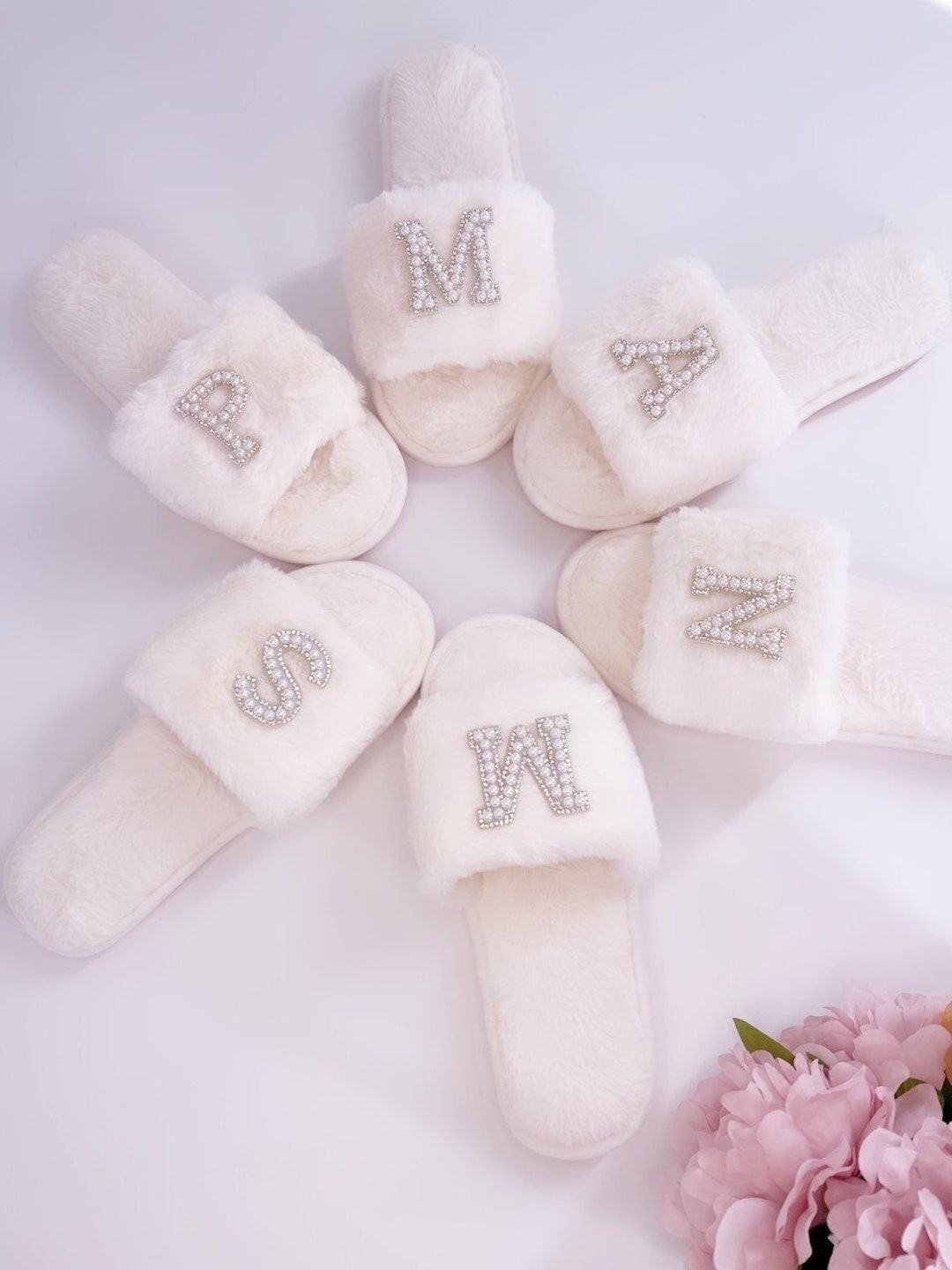 Gifts Personalized Slippers Bridesmaid Gifts Bride Gifts, Bridal Party ...