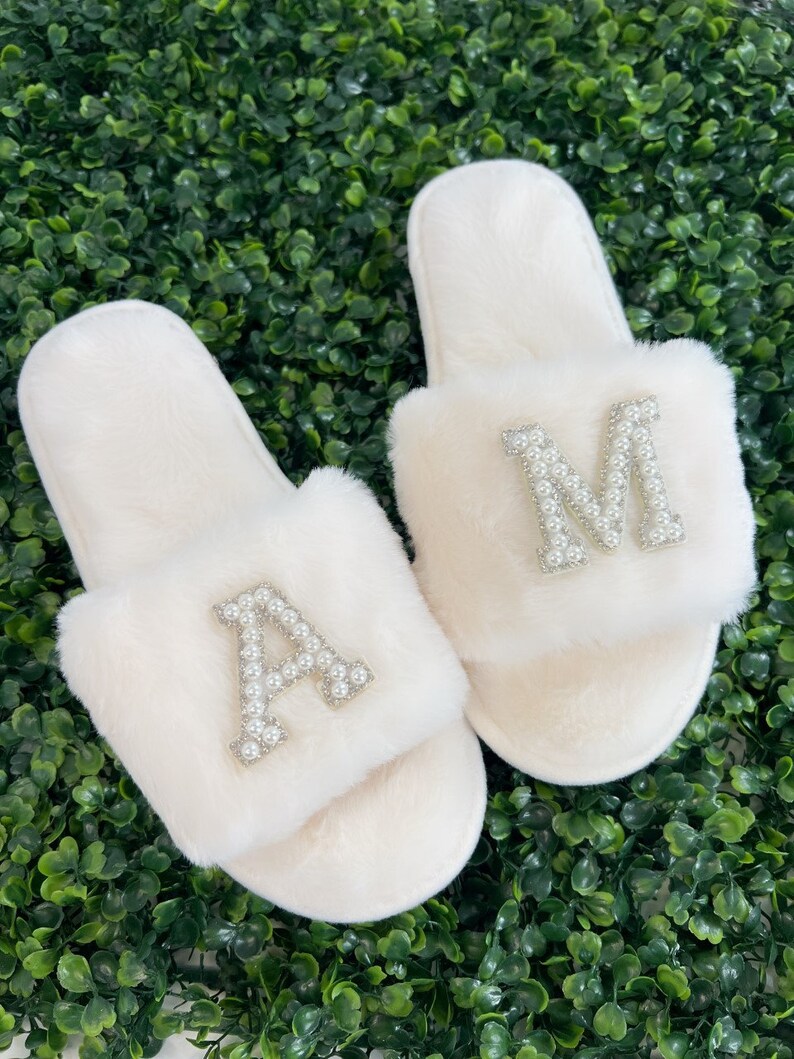 Gifts Personalized Slippers Bridesmaid Gifts Bride Gifts - Etsy