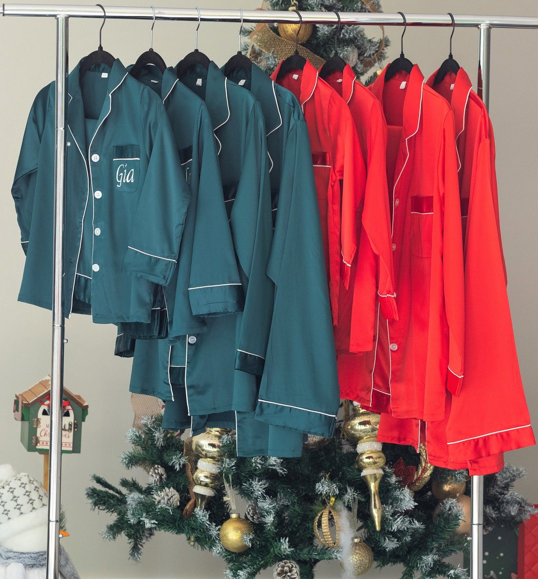 Christmas Matching Family Pajamas Couples Pajamas, Matching Family ...