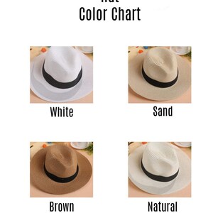 Sun Hat Vacation Bachelorette Party Hats Bridesmaid Beach Hat Tropical ...