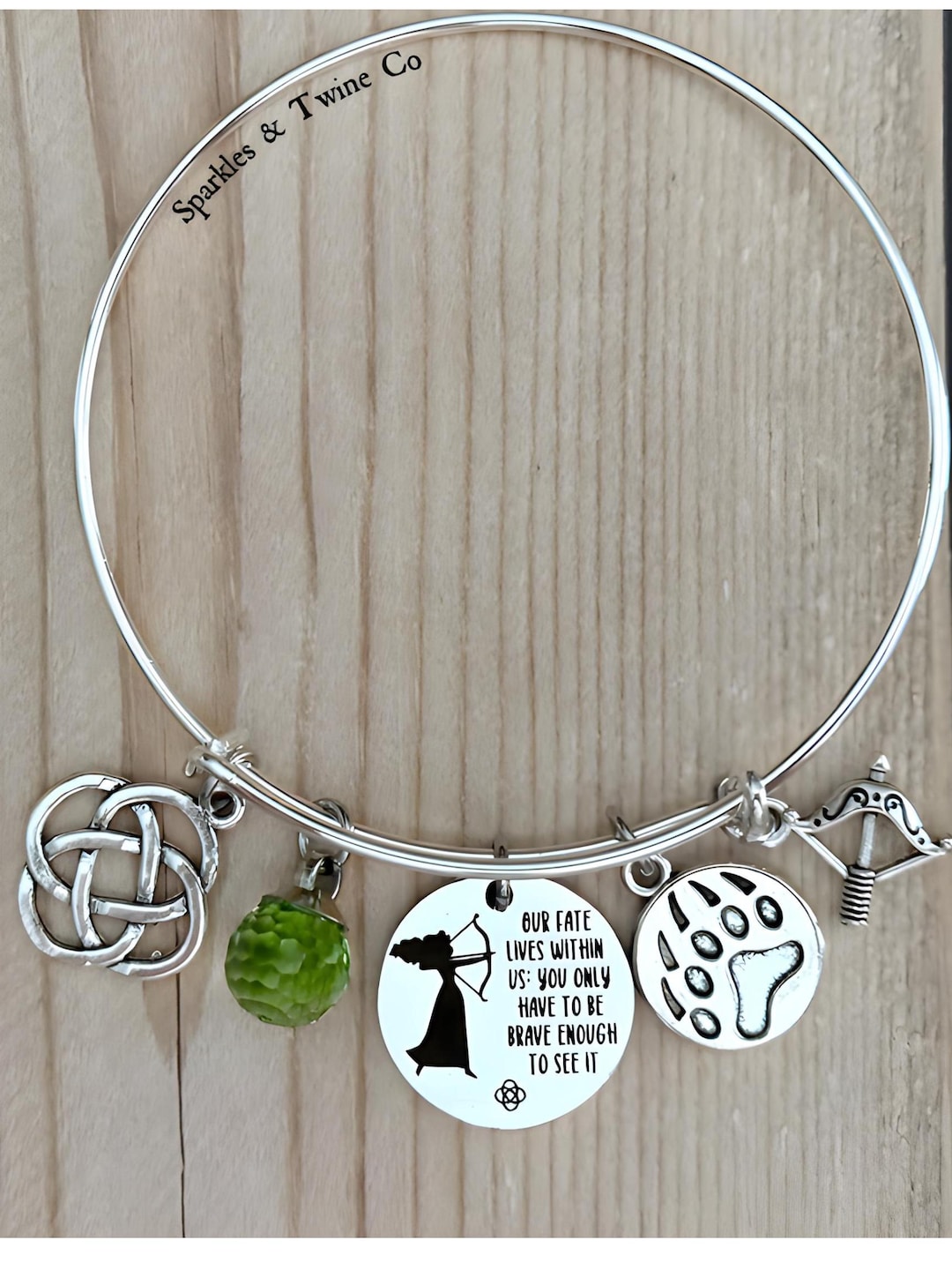 Disney's Brave Inspired Charm Bracelet - Etsy