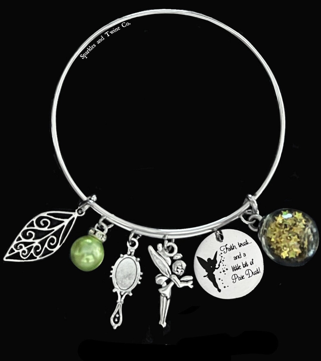 Tinkerbell Inspired Bracelet - Etsy