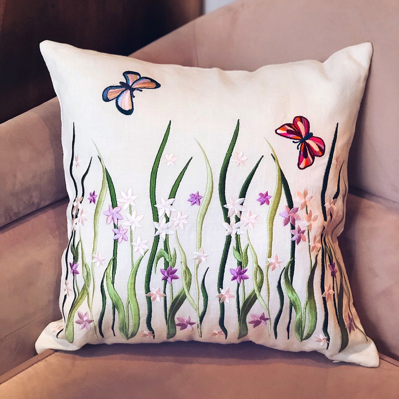 Embroidered Pillowcases - Etsy