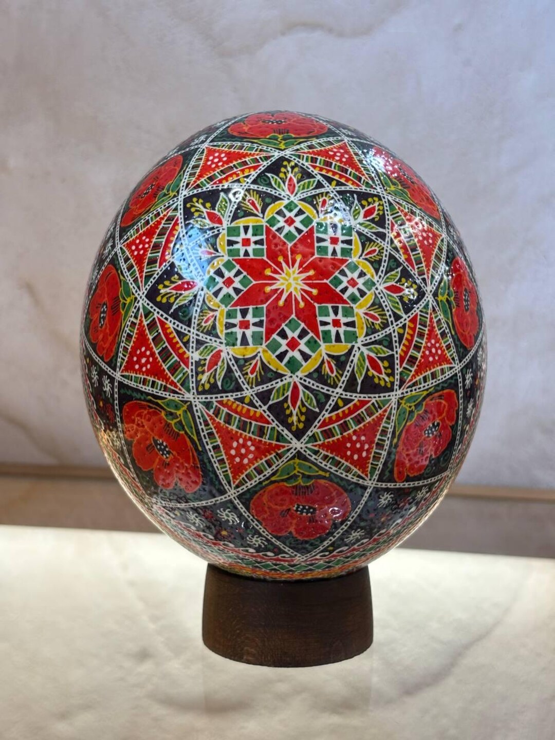 Ostrich Egg, Pysanka, Easter Ostrich Traditional Ukrainian, Easter ...