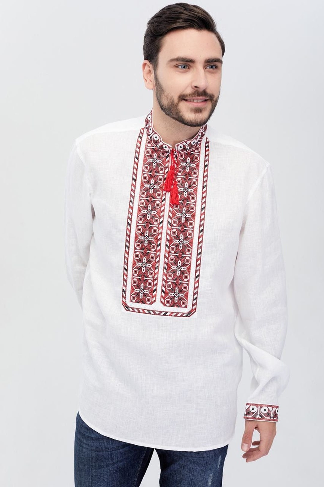 Ukrainian Shirt for Men. Embroidered Shirt,men's Embroidered Shirt ...