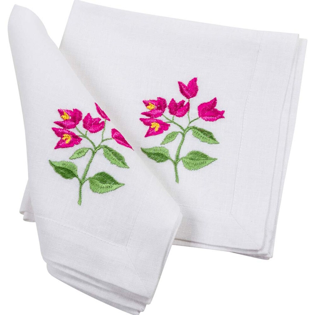 Napkins 40 40 СМ. Spring Napkin Spring Flavor Embroidered - Etsy