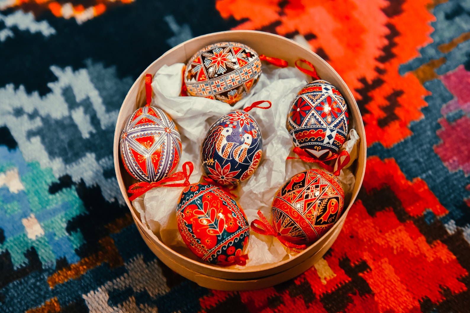 SET 6 Eggs Pysanka Real Ukrainian Pysanky Chicken High - Etsy