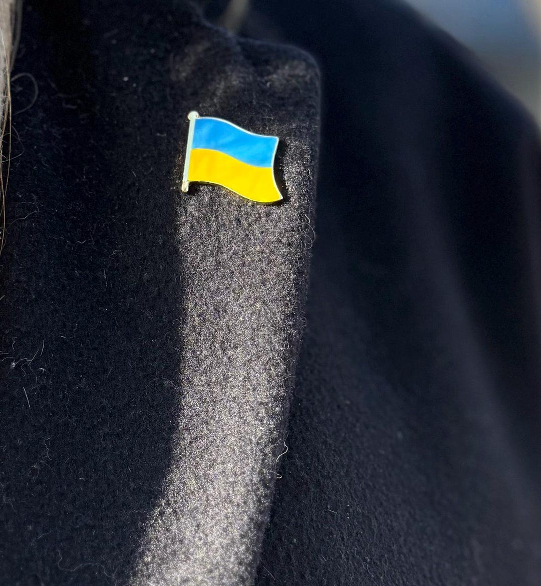 Ukrainian Badge Flag Coat Pin , Handmade Badge, Badge in Colors of ...