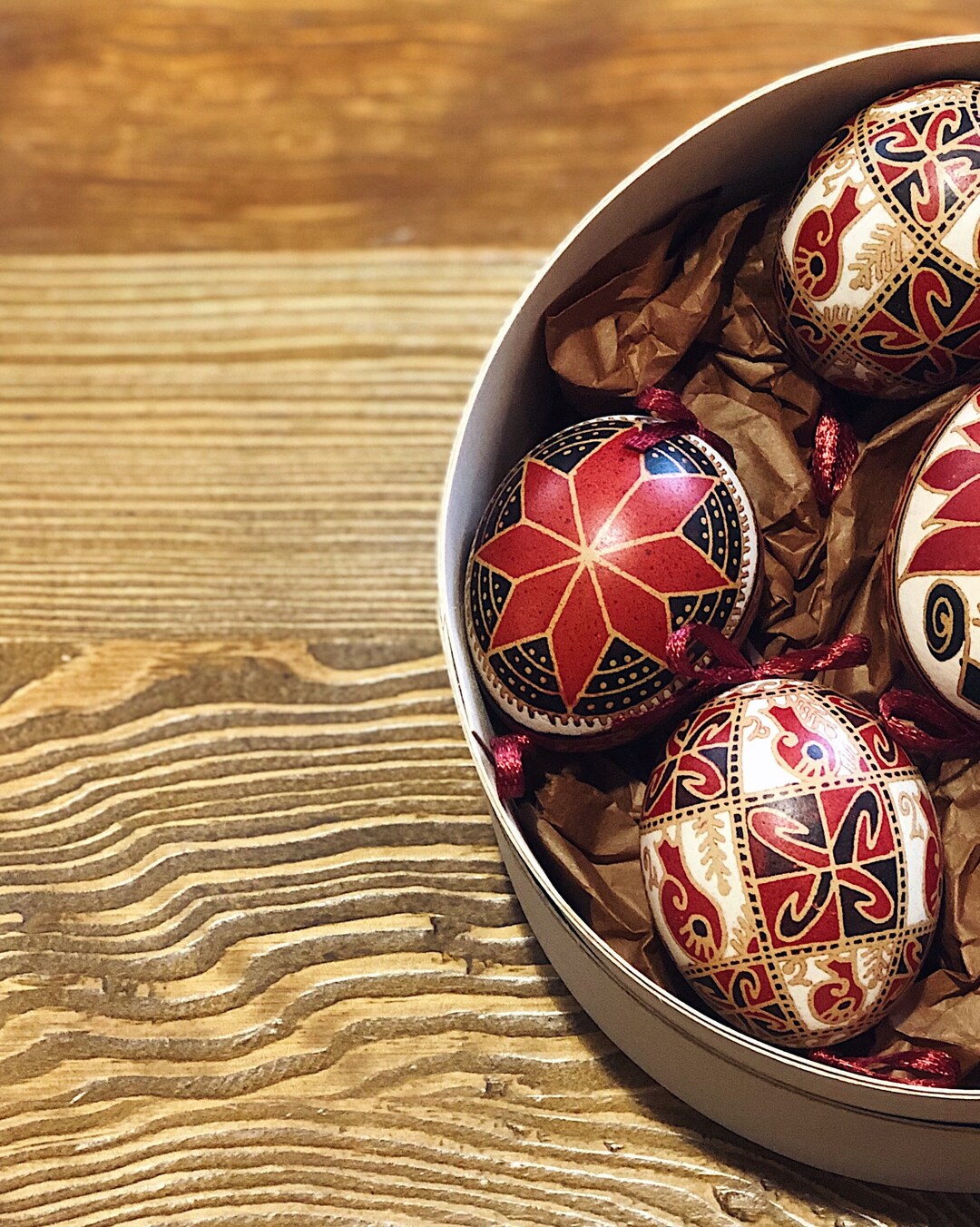 SET 6 Eggs Pysanka Real Ukrainian Pysanky Chicken High - Etsy