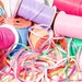 Paper Raffia Ribbon - PINK - Etsy