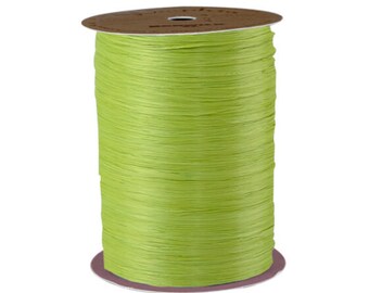 Kraft Raffia Kraft Ribbon Kraft String Colored Matte - Etsy