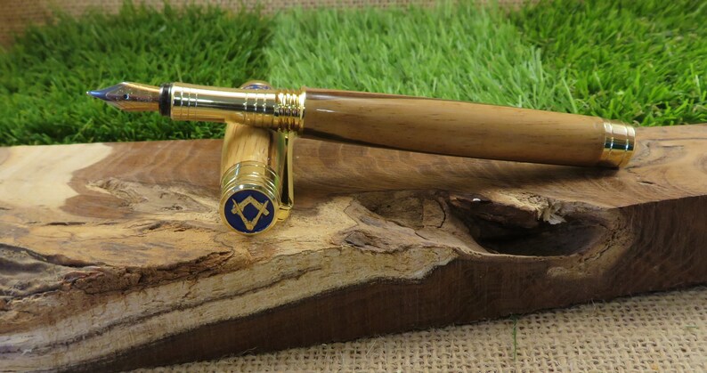 UK Handmade Masonic Fountain Pen. Bottle or Cartridge Fill. - Etsy