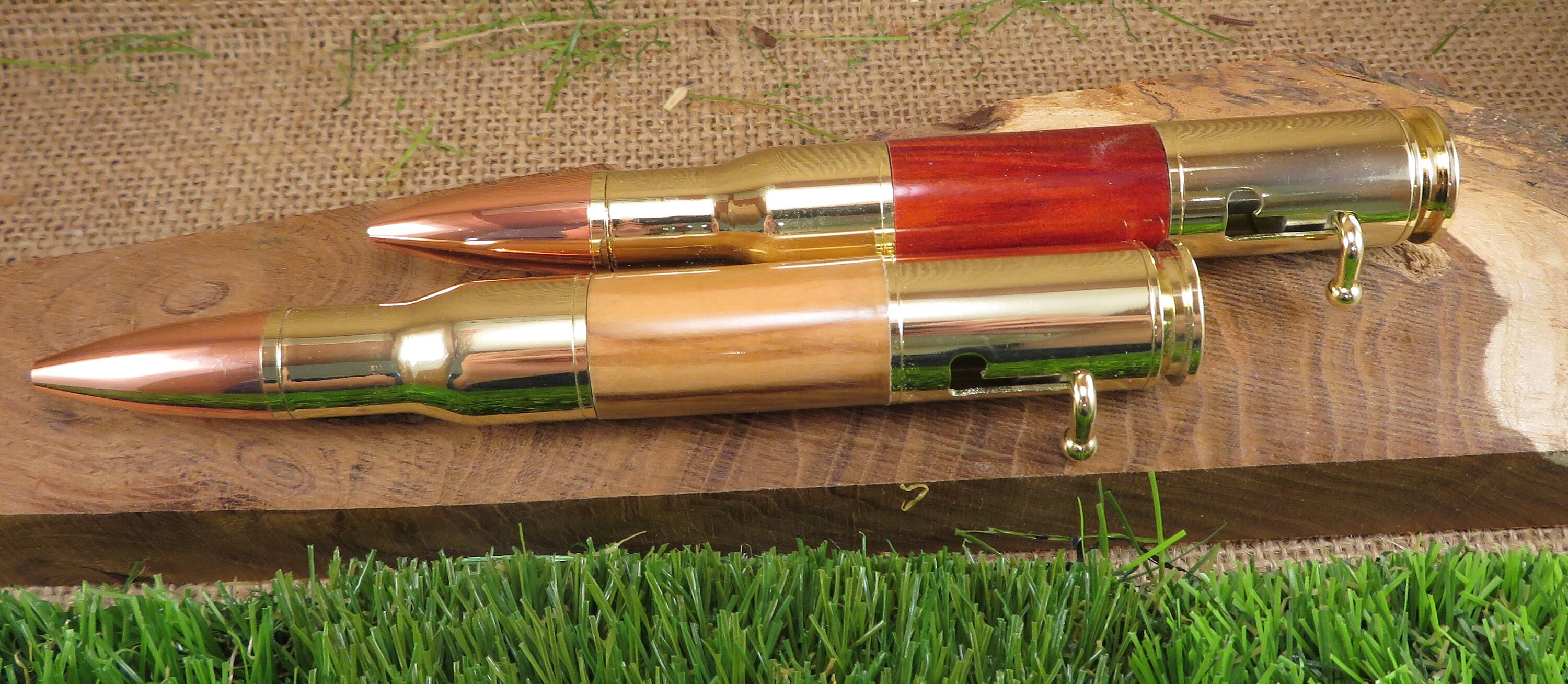 UK Handmade 50 Cal Bolt Action Pen. Parker Refill. | Etsy