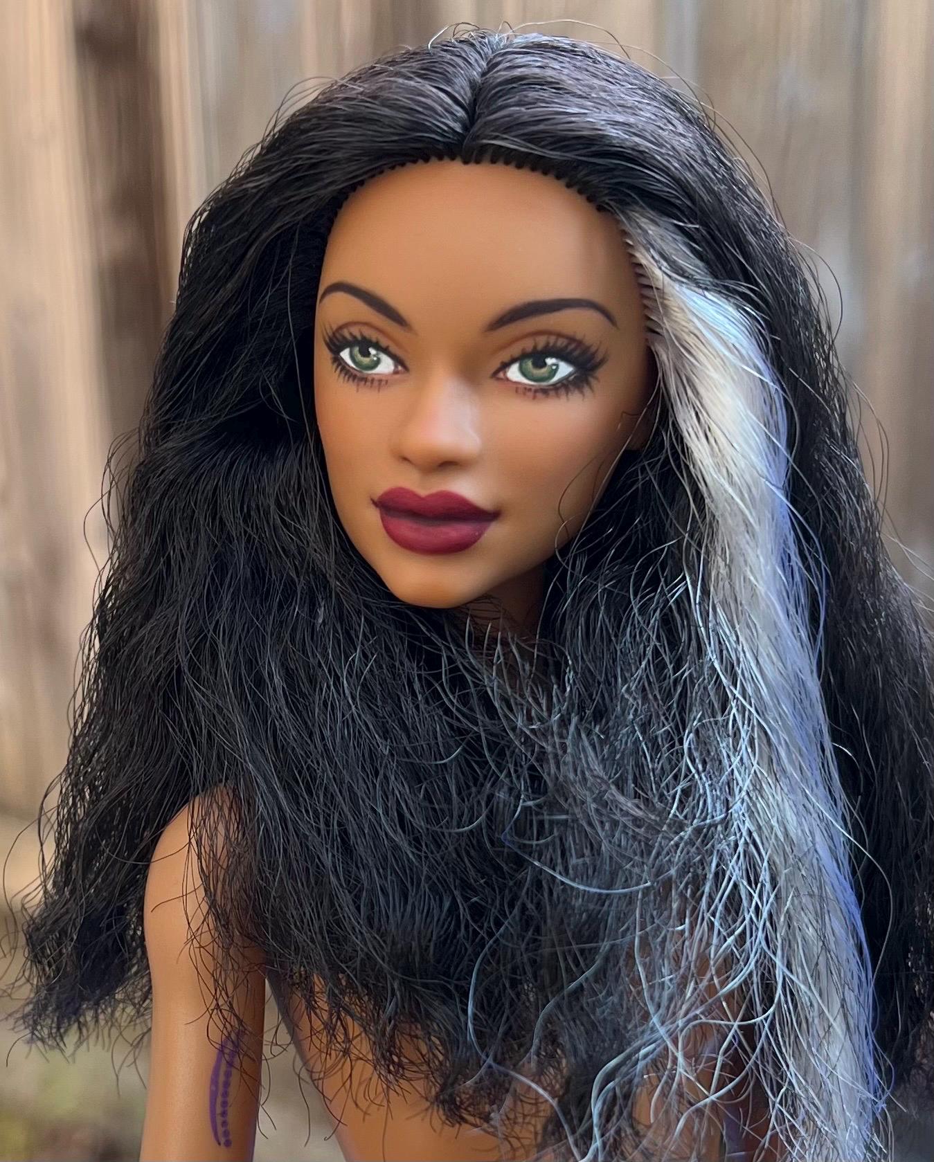 Barbie Repaint Doll OOAK Custom Repainted Collectible by Marylou - Etsy