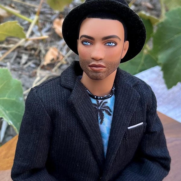 Custom Ken Doll - Etsy