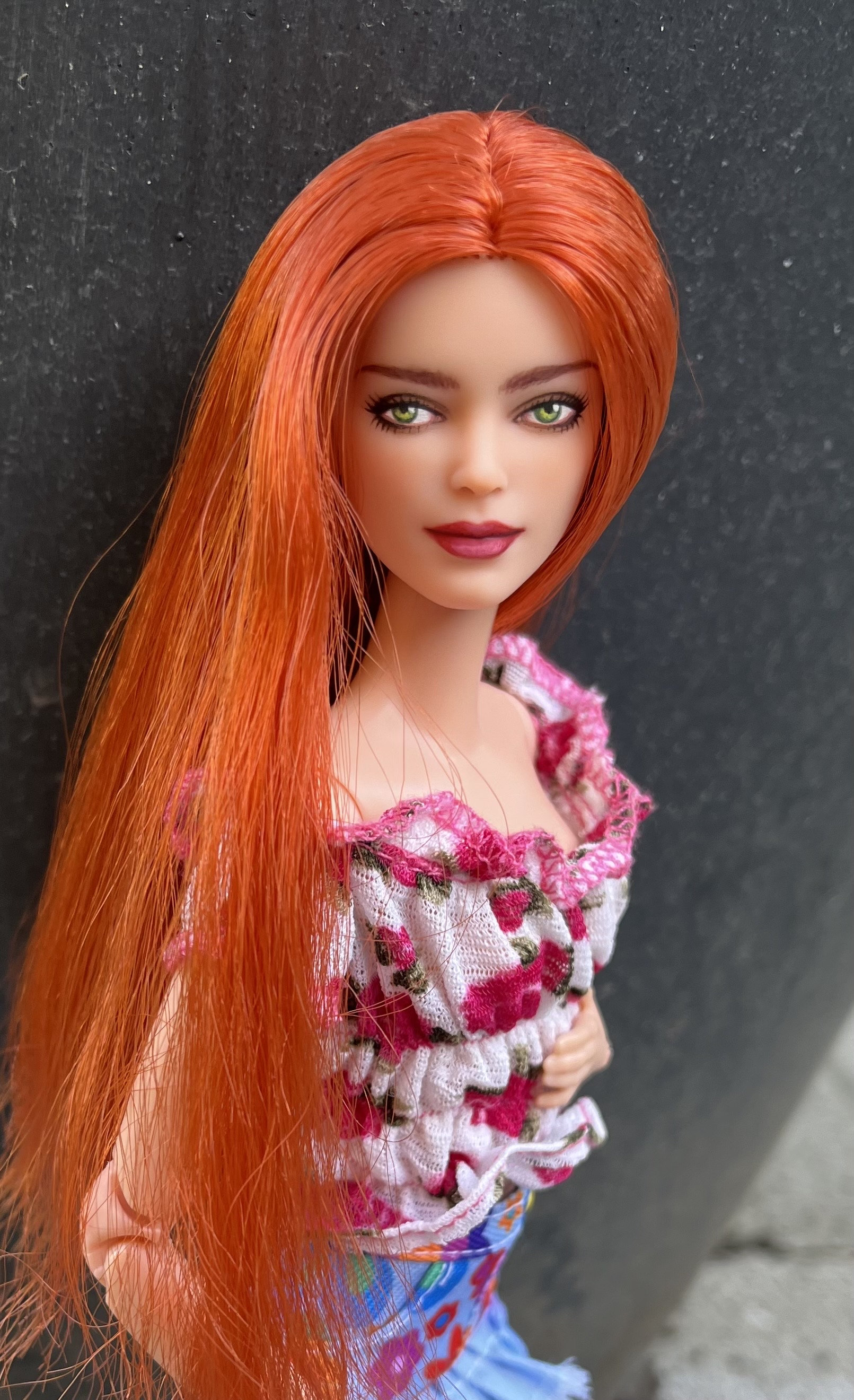 Barbie Repaint Doll OOAK Custom Repainted Collectible by Marylou - Etsy