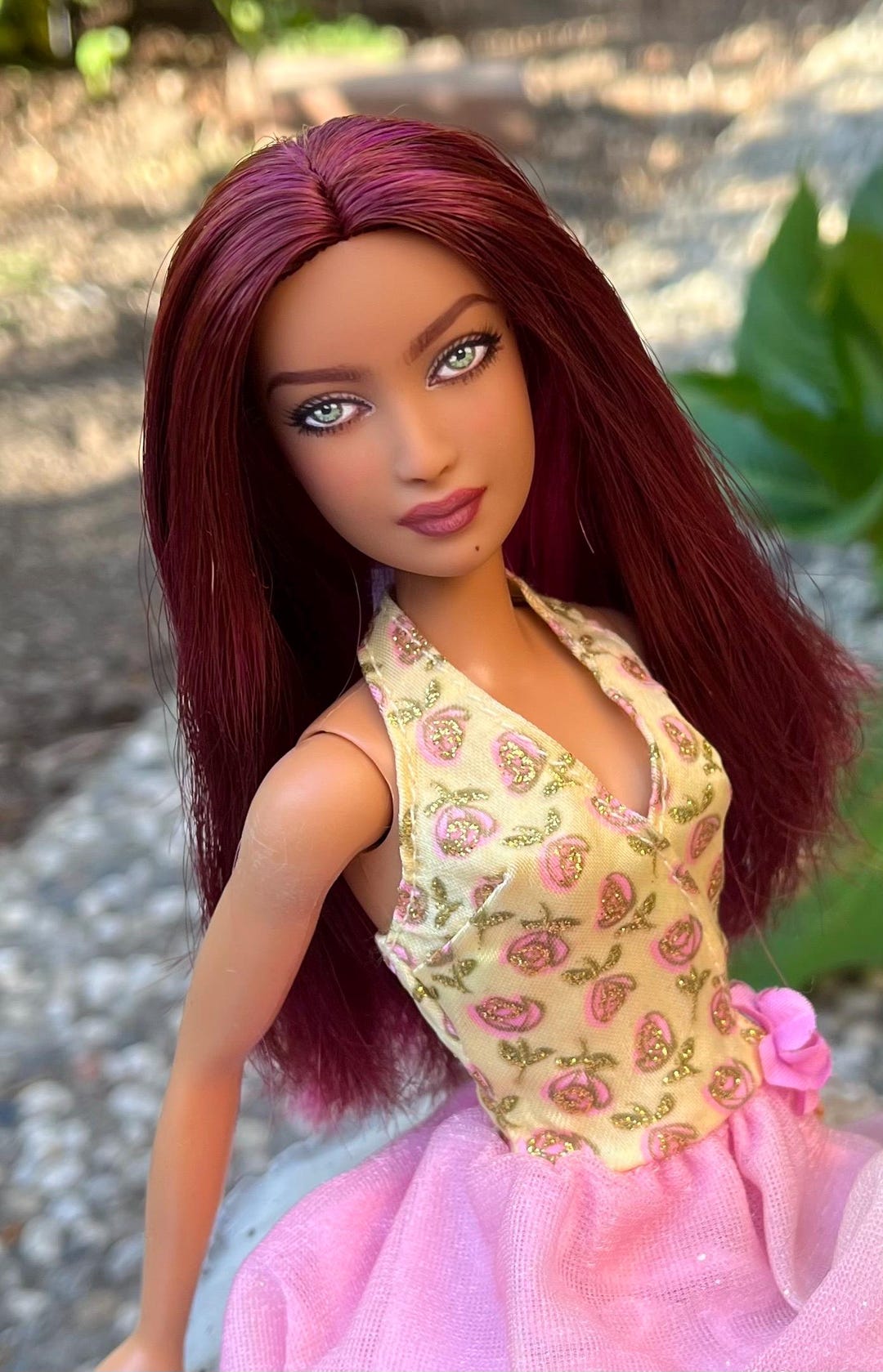 Barbie Repaint Doll OOAK Custom Repainted Collectible by Marylou - Etsy