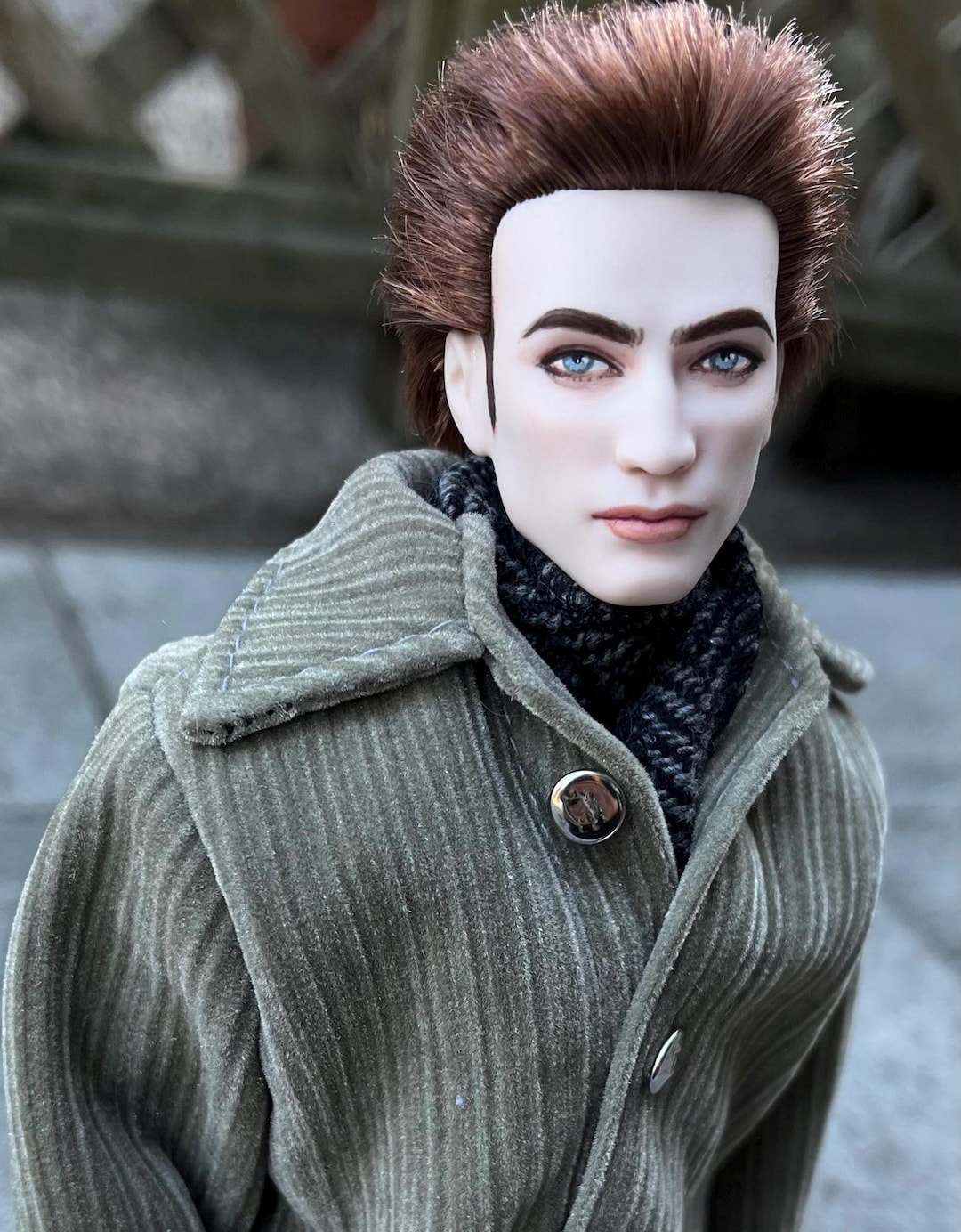 Ken Barbie Repaint Doll OOAK Custom Repainted Collectible by Marylou - Etsy