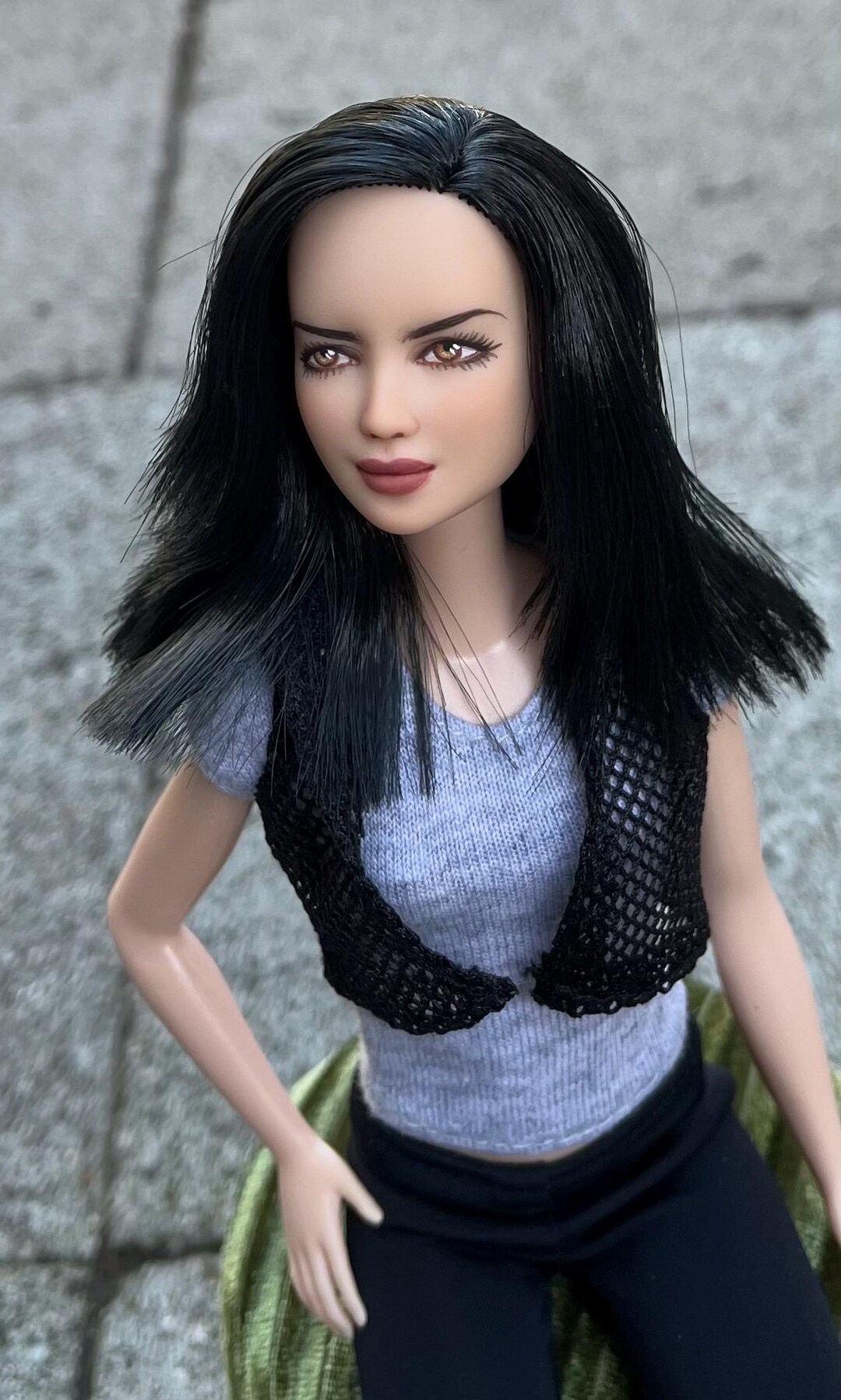 Barbie Repaint Doll OOAK Custom Repainted Collectible by Marylou - Etsy